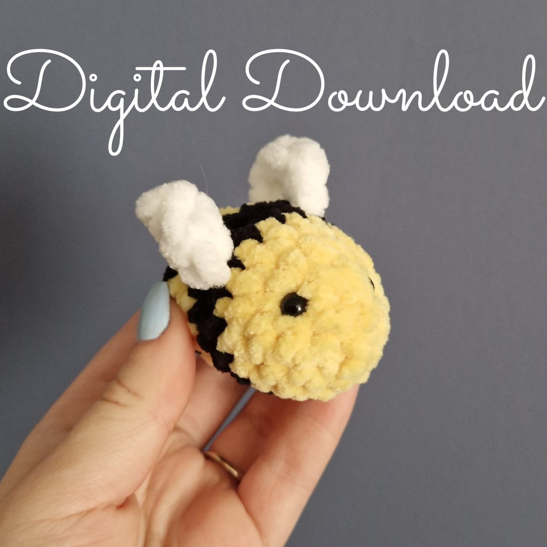 Chunky Bee Digital Crochet Pattern – StorylandSupplies